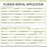 Florida Rental Application